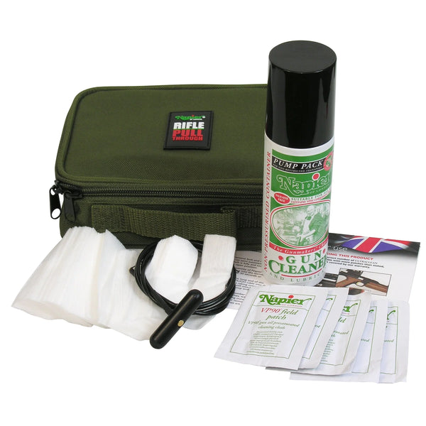 Napier Universal Pull Through Rifle Cleaner Kit